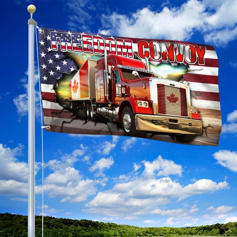 Freedom Convoy 2022 Grommet Flag DTL14022207 – Gossme